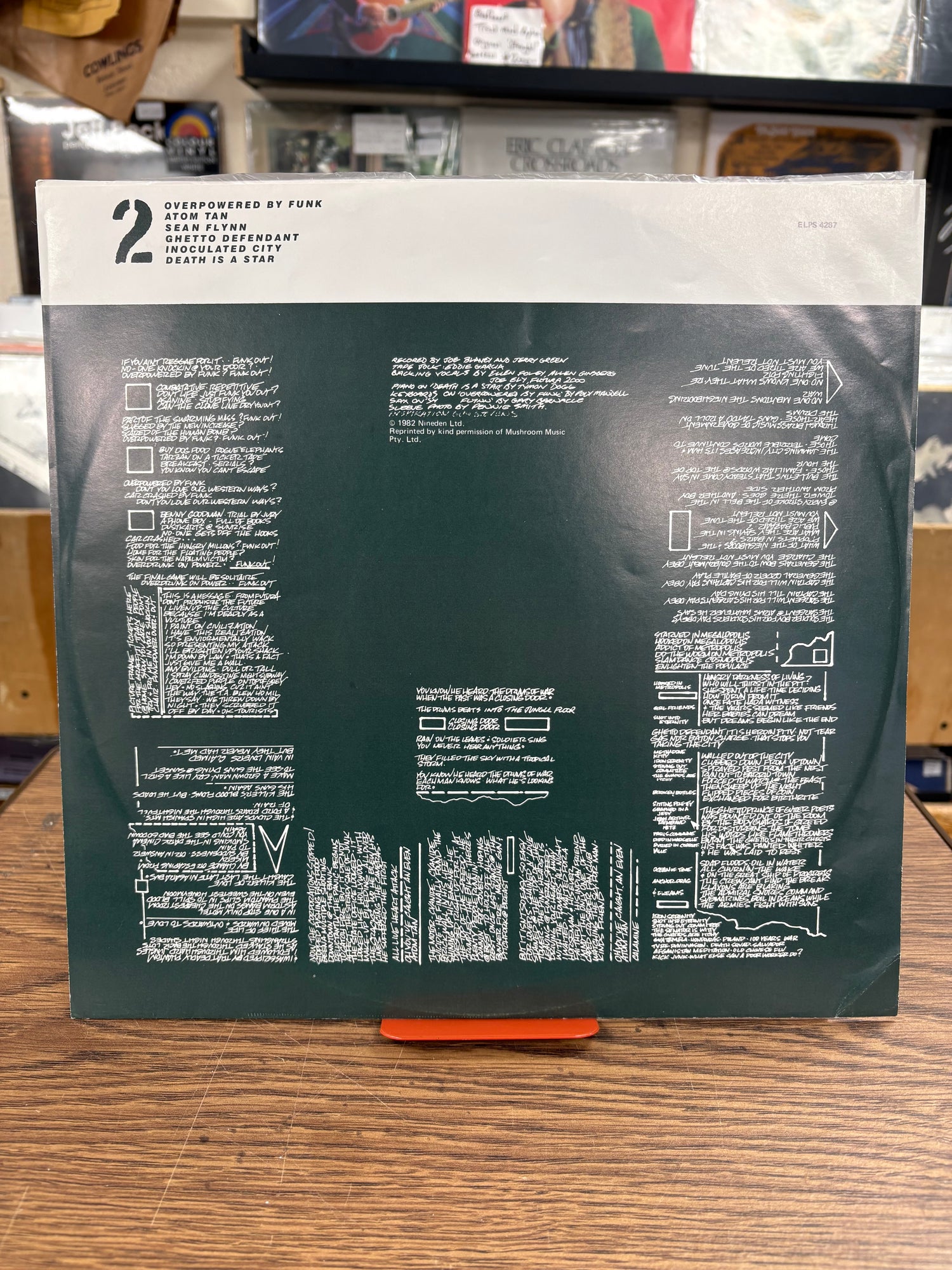 The Clash - Combat Rock - Complete with the Poster - EX+ – Rockabuy Records