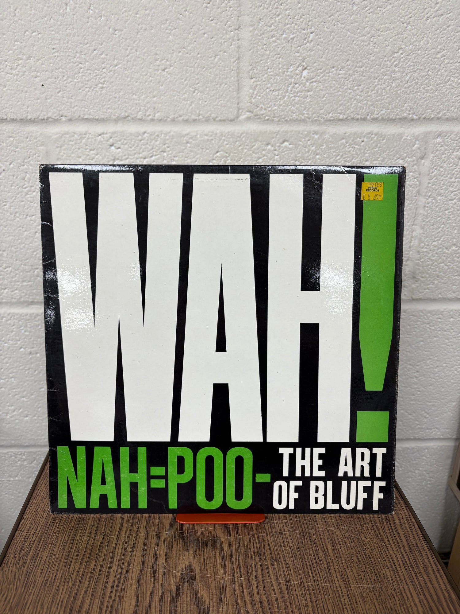 Wah! - Nah=Poo The Art Of Bluff - VINYL – Rockabuy Records