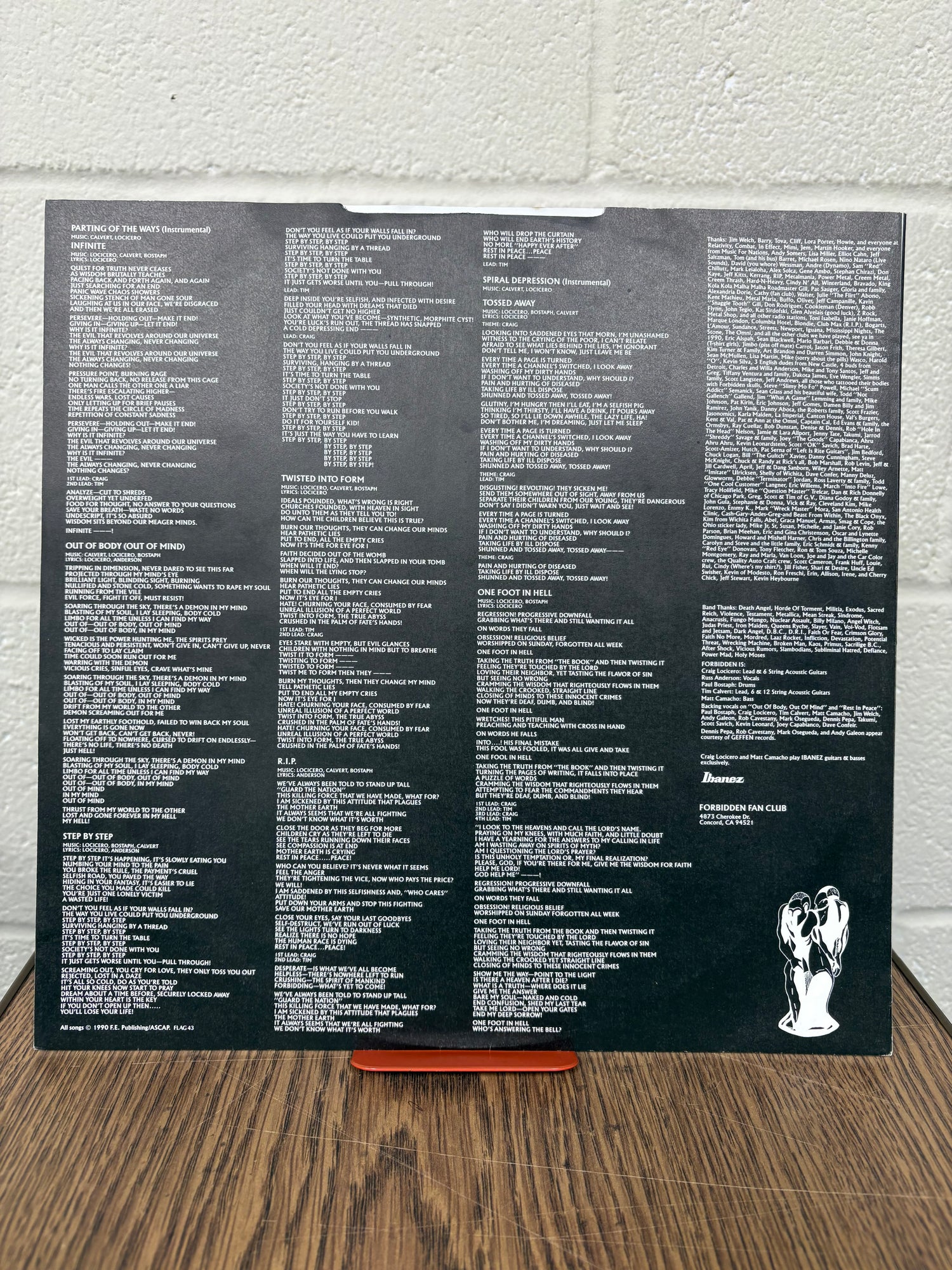 Forbidden - Twisted Into Form - VINYL – Rockabuy Records