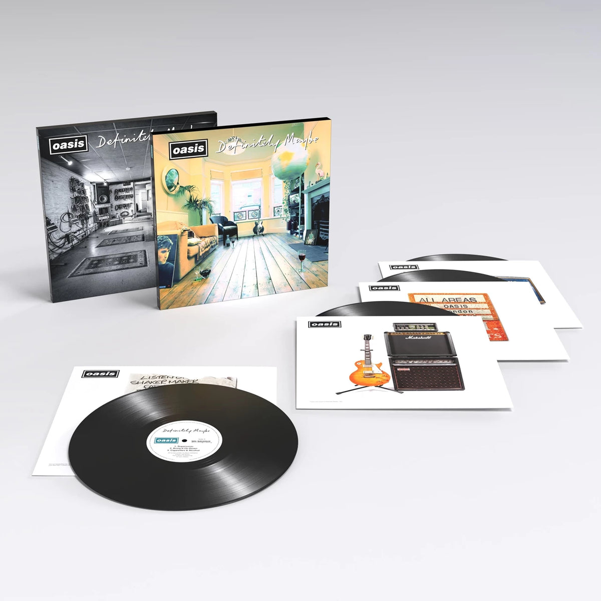 Oasis - Definitely Maybe - 30th Anniversary 4LP Box Set - VINYL ...