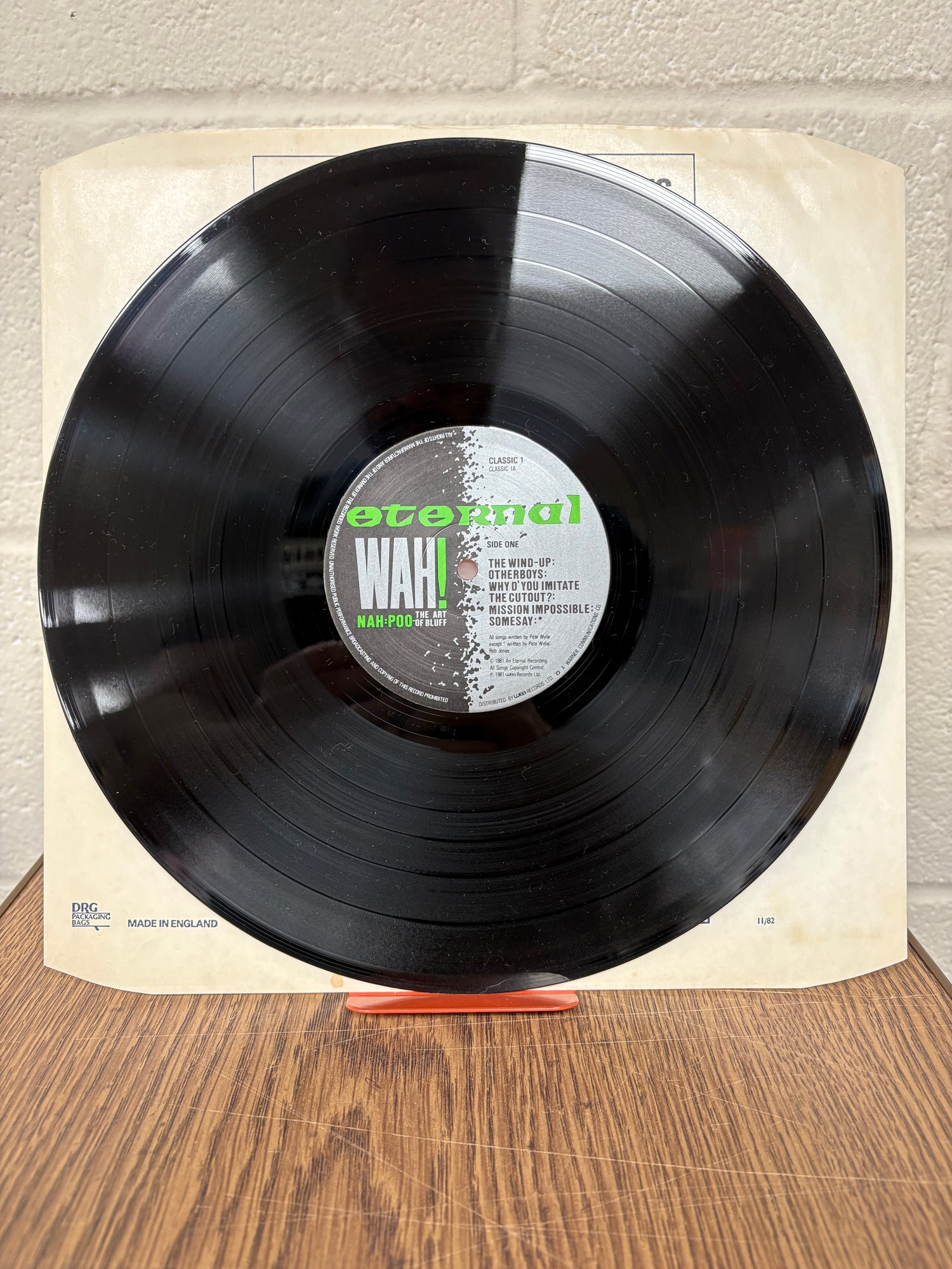 Wah! - Nah=Poo The Art Of Bluff - VINYL – Rockabuy Records