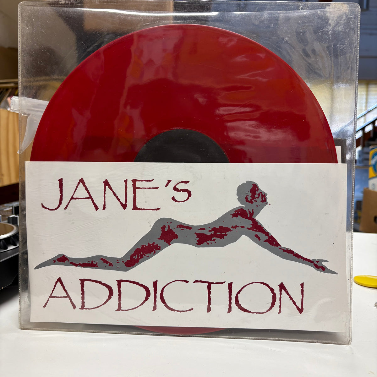 Jane's Addiction - S/T - RED - VINYL – Rockabuy Records